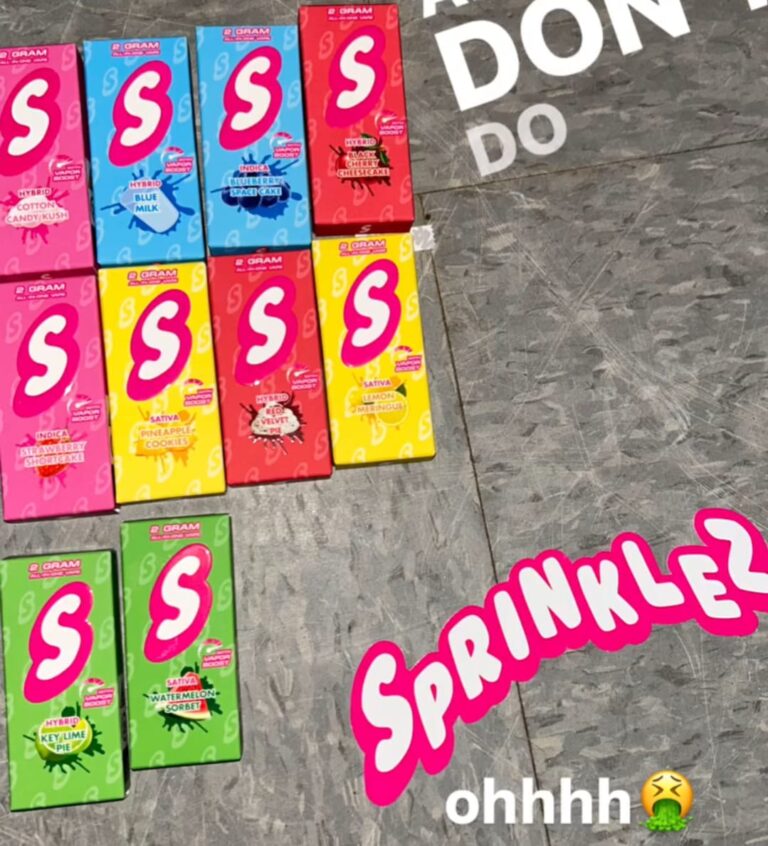 Sprinklez Disposable For Sale - Sprinklez Carts Official